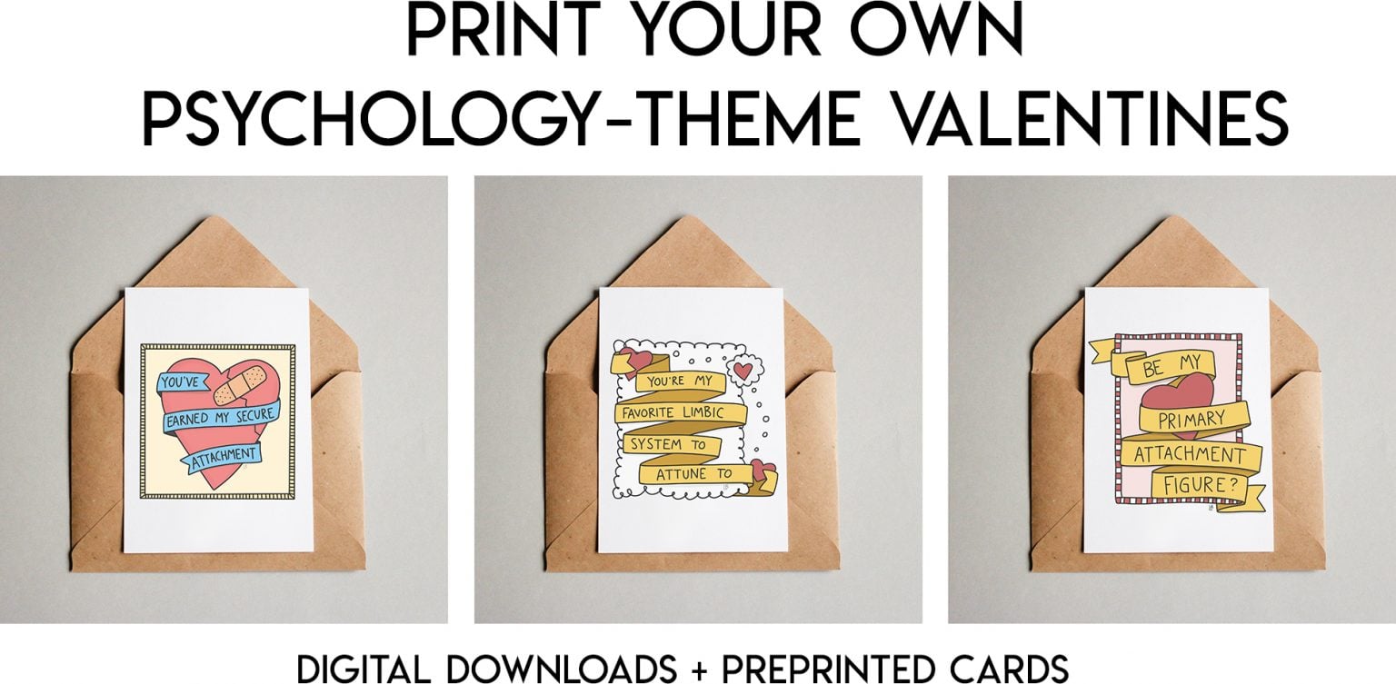 Print Your Own Psychology Valentines - LindsayBraman.com