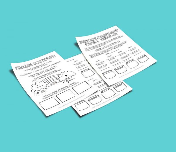 Feeling Forecast: Emotional Regulation Teaching Worksheets