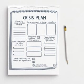 Creating a Crisis Plan: A Free Printable Worksheet for Safety Planning ...