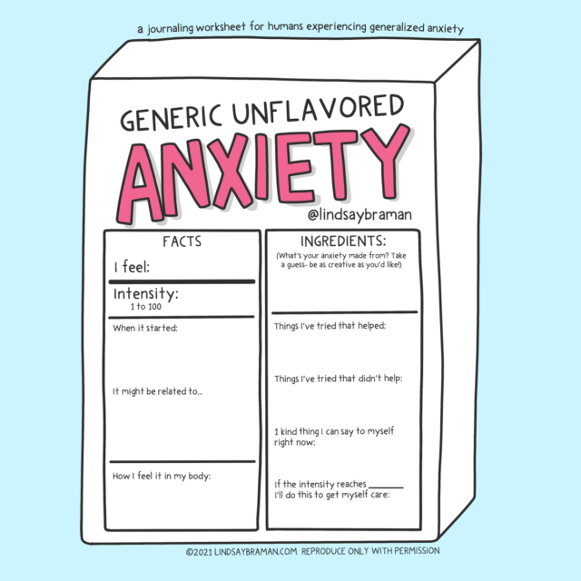Anxiety Drawing: Visual Insights into the Anxious Mind - LindsayBraman.com
