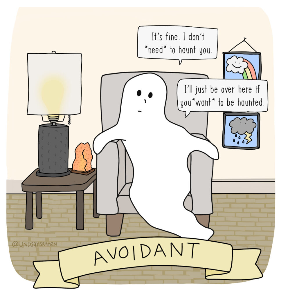 Ghost Attachment Styles - LindsayBraman.com