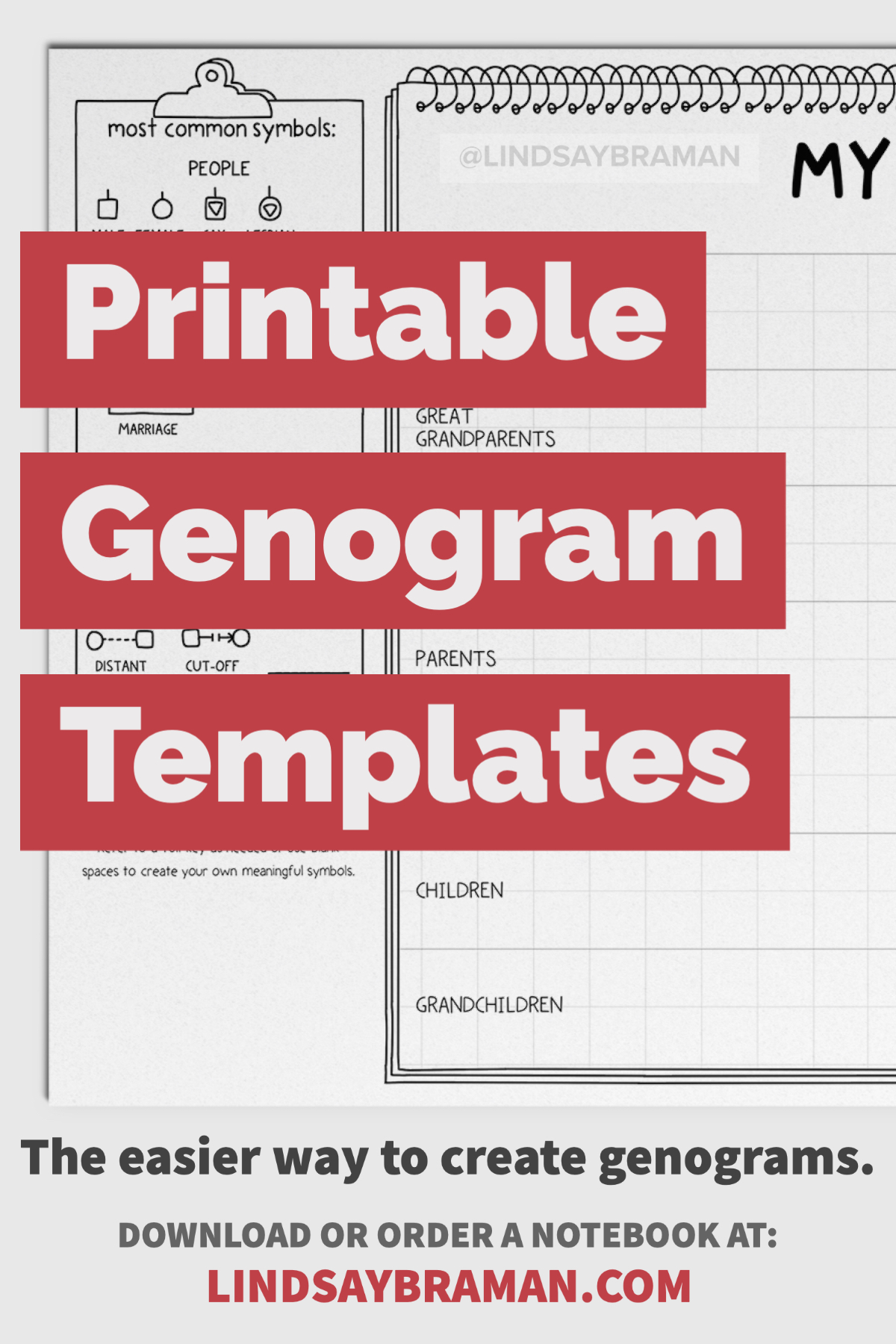 Genogram Template: An New Option for Making Easier, Organized Genograms ...