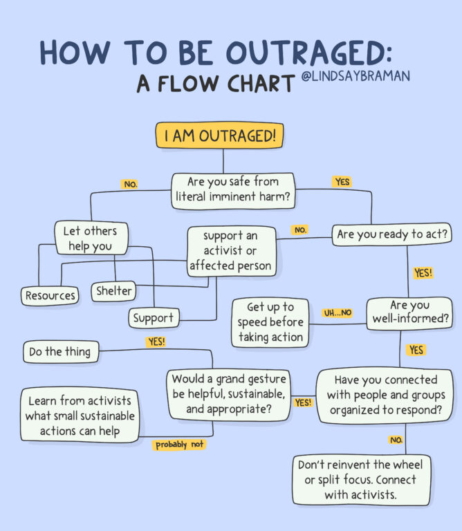 How to Be Outraged: A Flowchart for Sustainable Social Activism ...