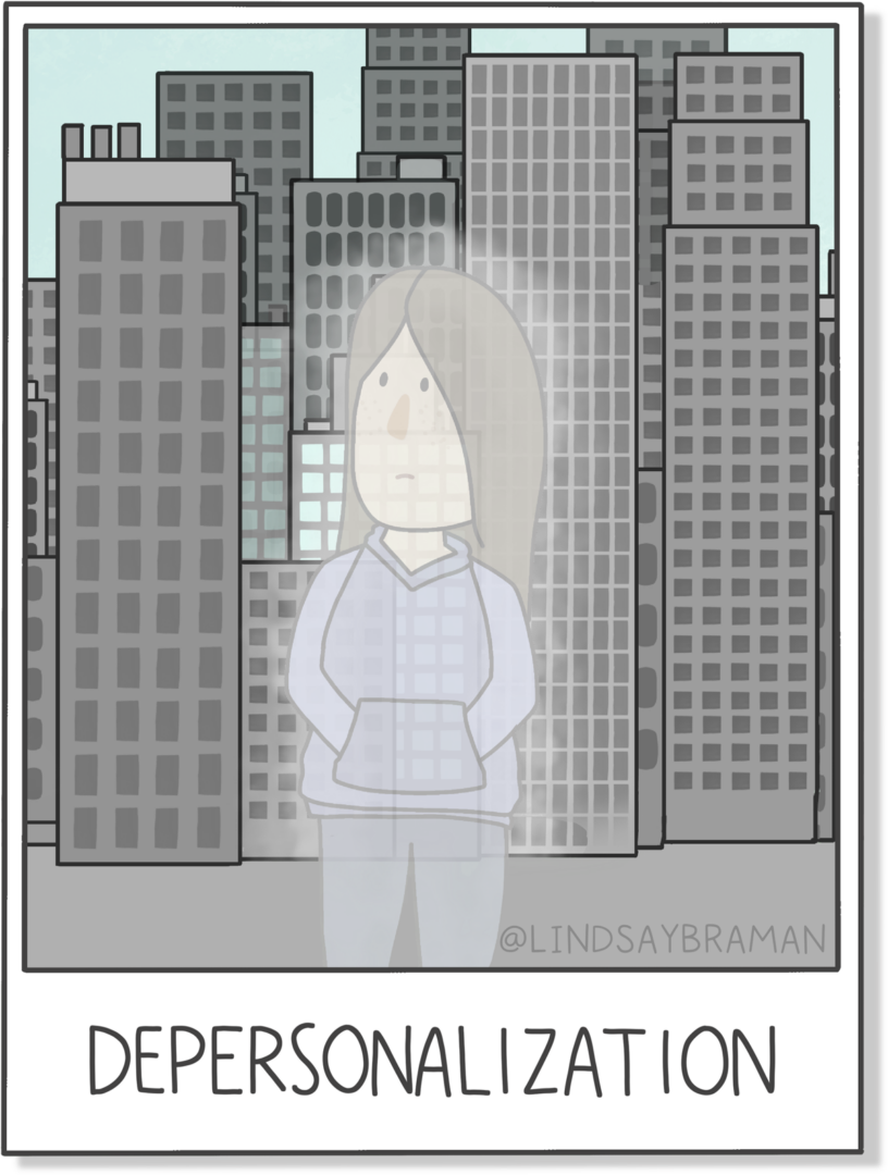 Depersonalization & Derealization Illustrated - LindsayBraman.com