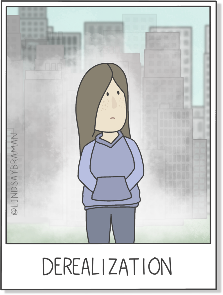 Depersonalization & Derealization Illustrated - LindsayBraman.com