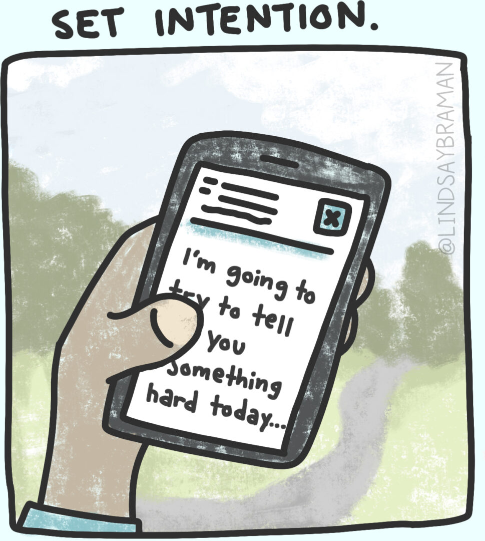 How to Say Hard Stuff in Therapy - LindsayBraman.com