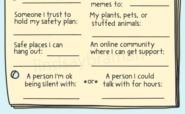 Social Support Building Worksheet Printable - LindsayBraman.com