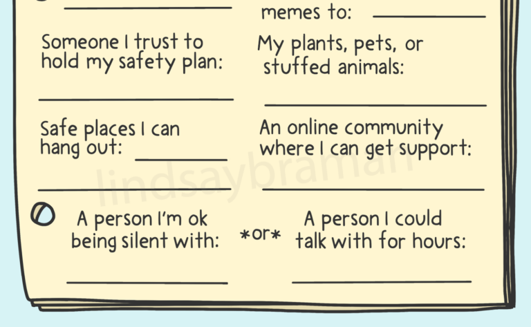 Social Support Building Worksheet Printable - LindsayBraman.com