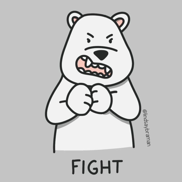 Fight, Flight, & Freeze Embodied Wheel - A Resource for Growing Window ...