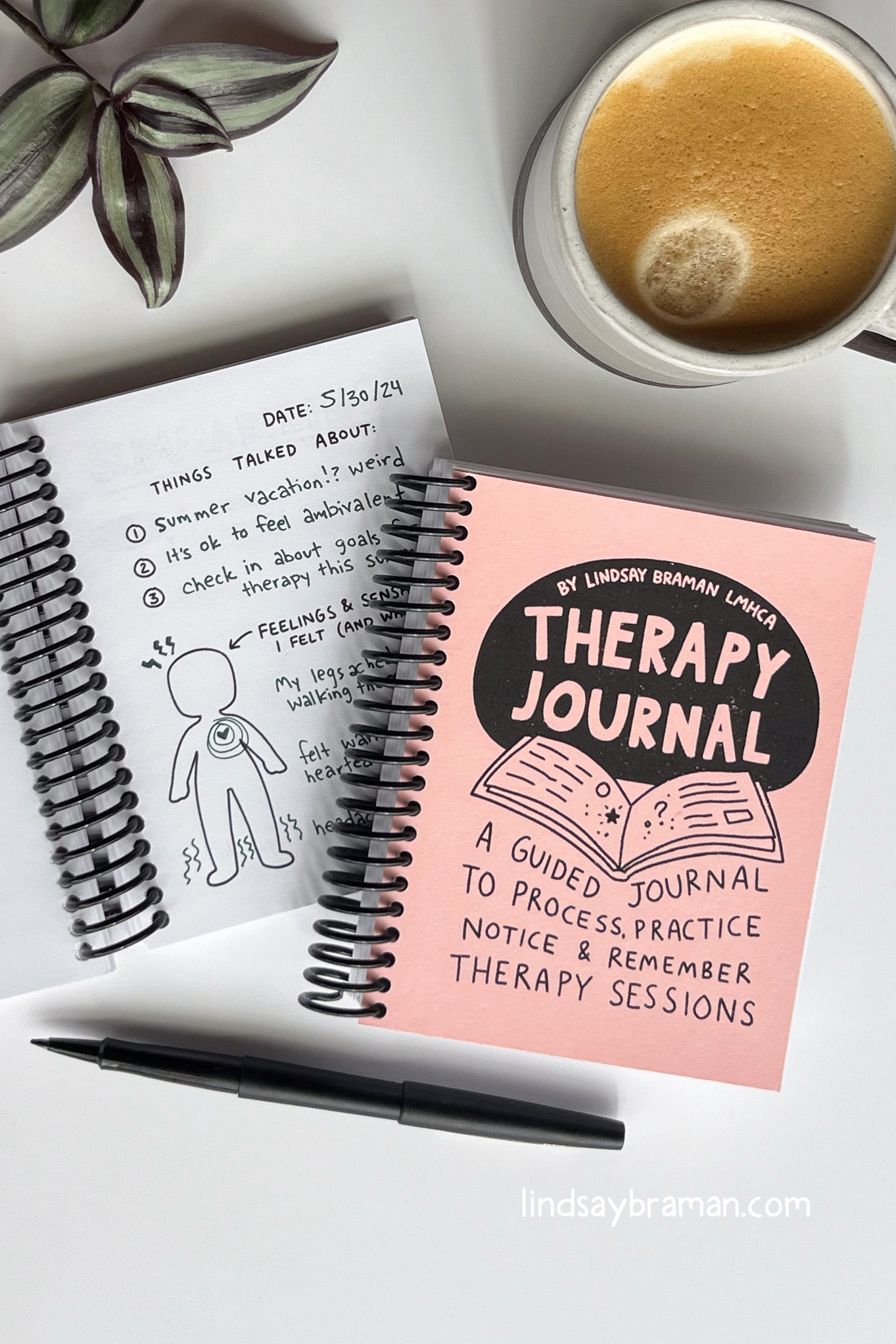 How to Journal Therapy Appointments - Journal Template
