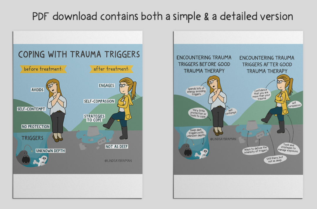 How Good Therapy Works to Reduce Trauma Triggers - LindsayBraman.com