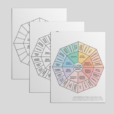 The C-PTSD Symptom Wheel - LindsayBraman.com